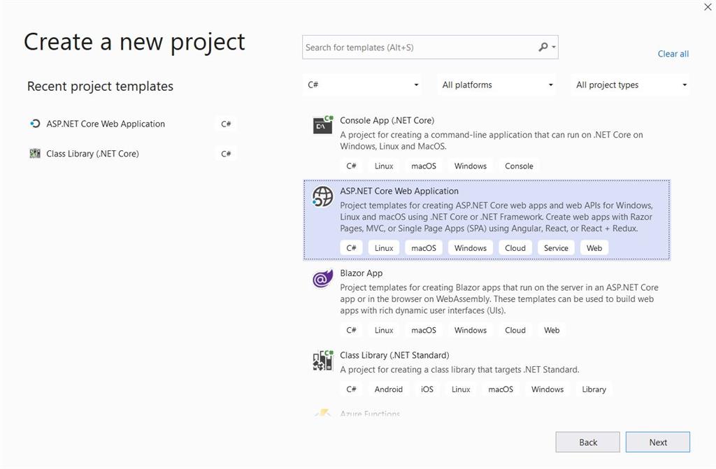 Creating A Webapi Project With Angular